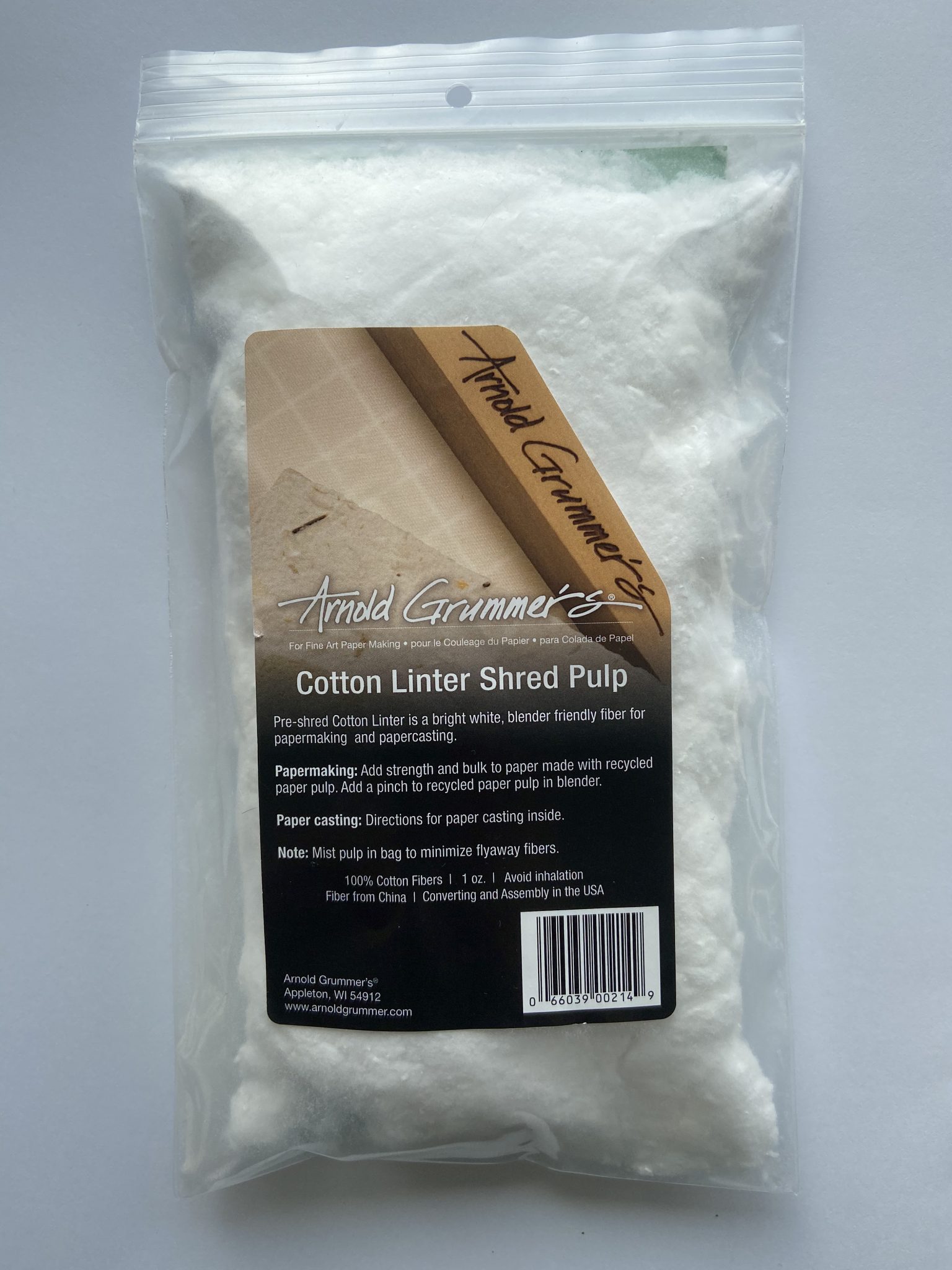 All About Cotton Linter · Arnold Grummers Paper Making 